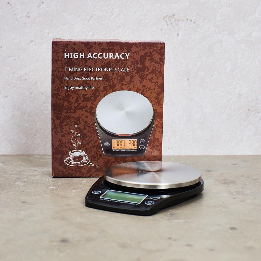 Vertue High Accuracy Timing Electronic Scale – Vertue Coffee Roasters