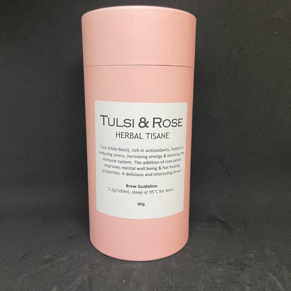 Tulsi & Rose Tisane Tube – Vertue Coffee Roasters